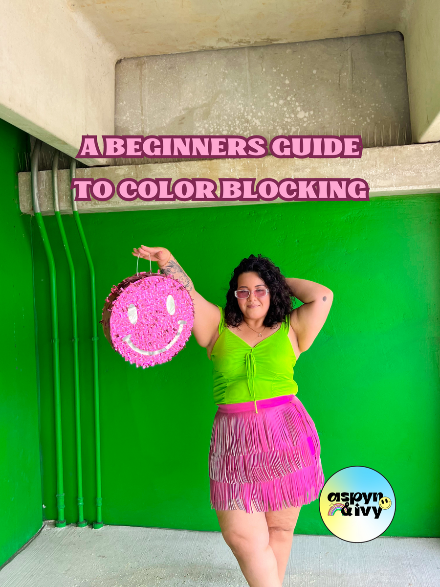 A beginners guide to COLOR BLOCKING – The Rainbow Closet